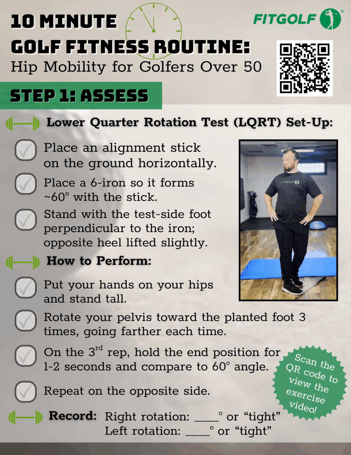 Is Hip Mobility Stealing Your Distance? Here’s What Golfers Over 50 Need to Know. | Golf Fitness ...